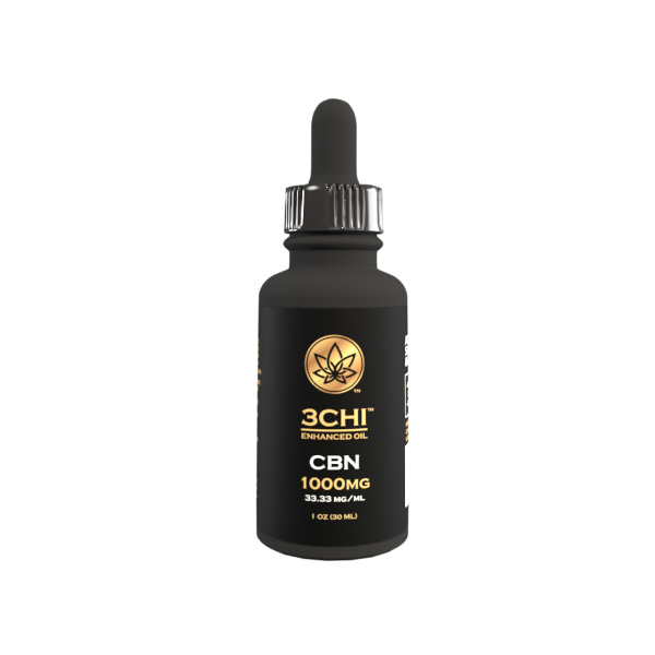 3Chi Broad Spectrum CBN Oil Tincture 1000mg 30ml For Sale