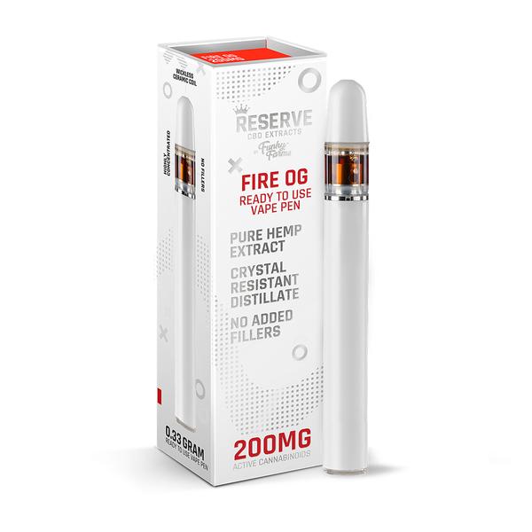 Funky Farms CBD Disposable Vape Pen Fire OG 200mg | Dr.Ganja Funky Farms CBD Disposable Vape Pen Fire OG 200mg | Dr.Ganja