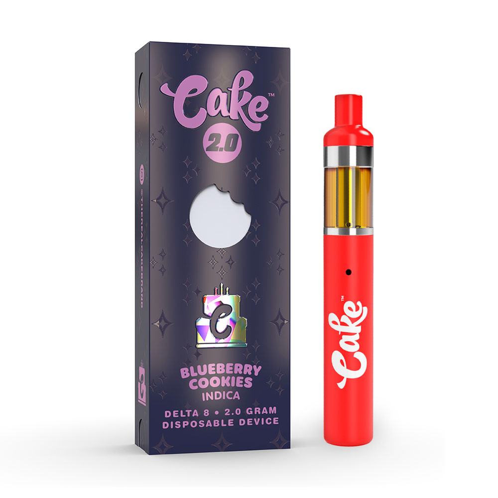 Cake Delta 8 Vape Pen Blueberry Cookies 2g - Dr.Ganja Cake Delta 8 Vape Pen Blueberry Cookies 2g - Dr.Ganja