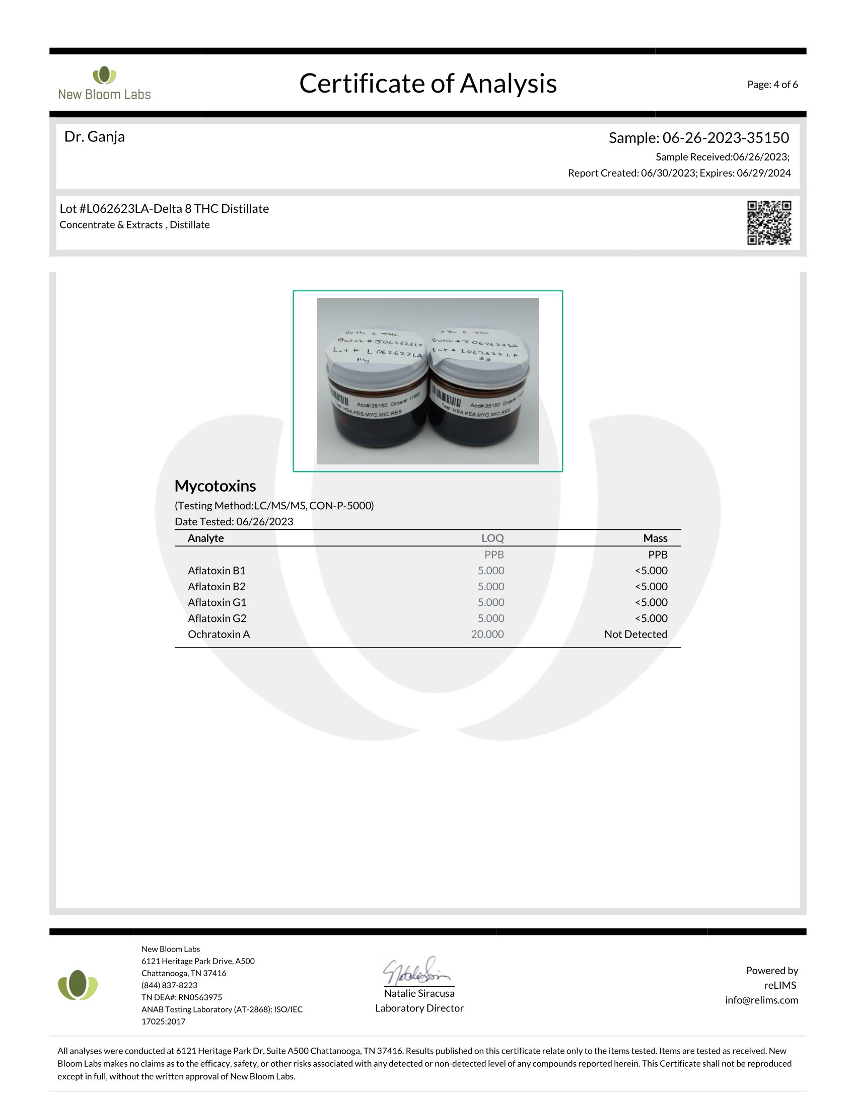 Delta 8 THC Distillate 1oz - Dr.Ganja