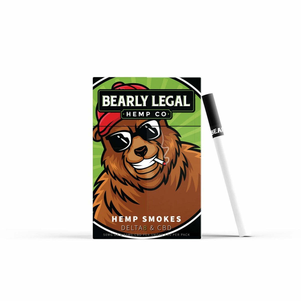 Bearly Legal Smokes Delta 8 THC Infused - Dr.Ganja