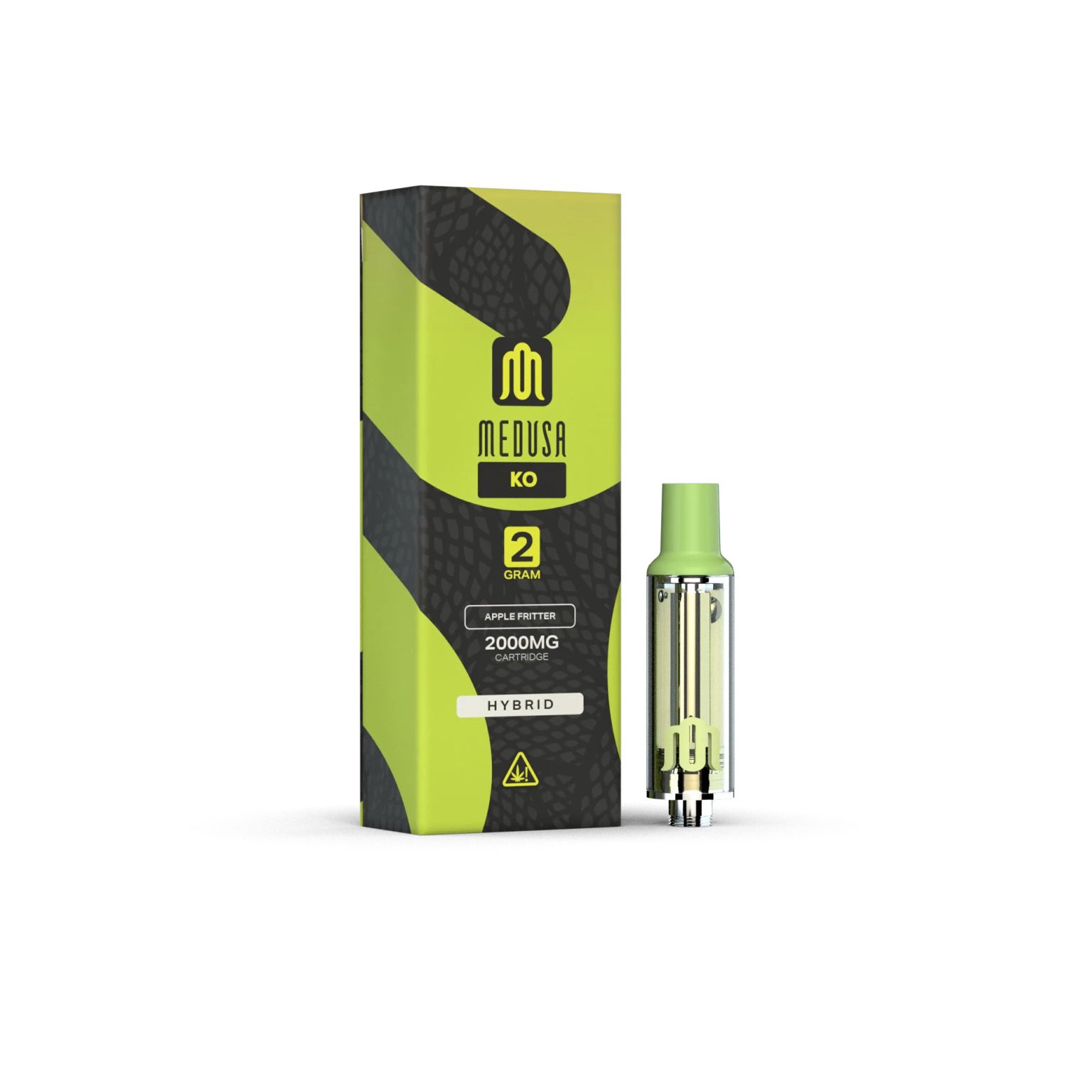 Medusa Knockout Blend Vape Cartridge Apple Fritter 2g - Dr.Ganja Medusa Knockout Blend Vape Cartridge Apple Fritter 2g - Dr.Ganja