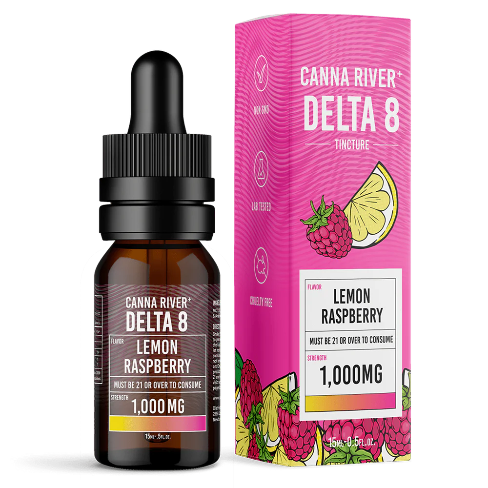 Canna River Delta 8 Tincture 1000mg 15ml - Dr.Ganja