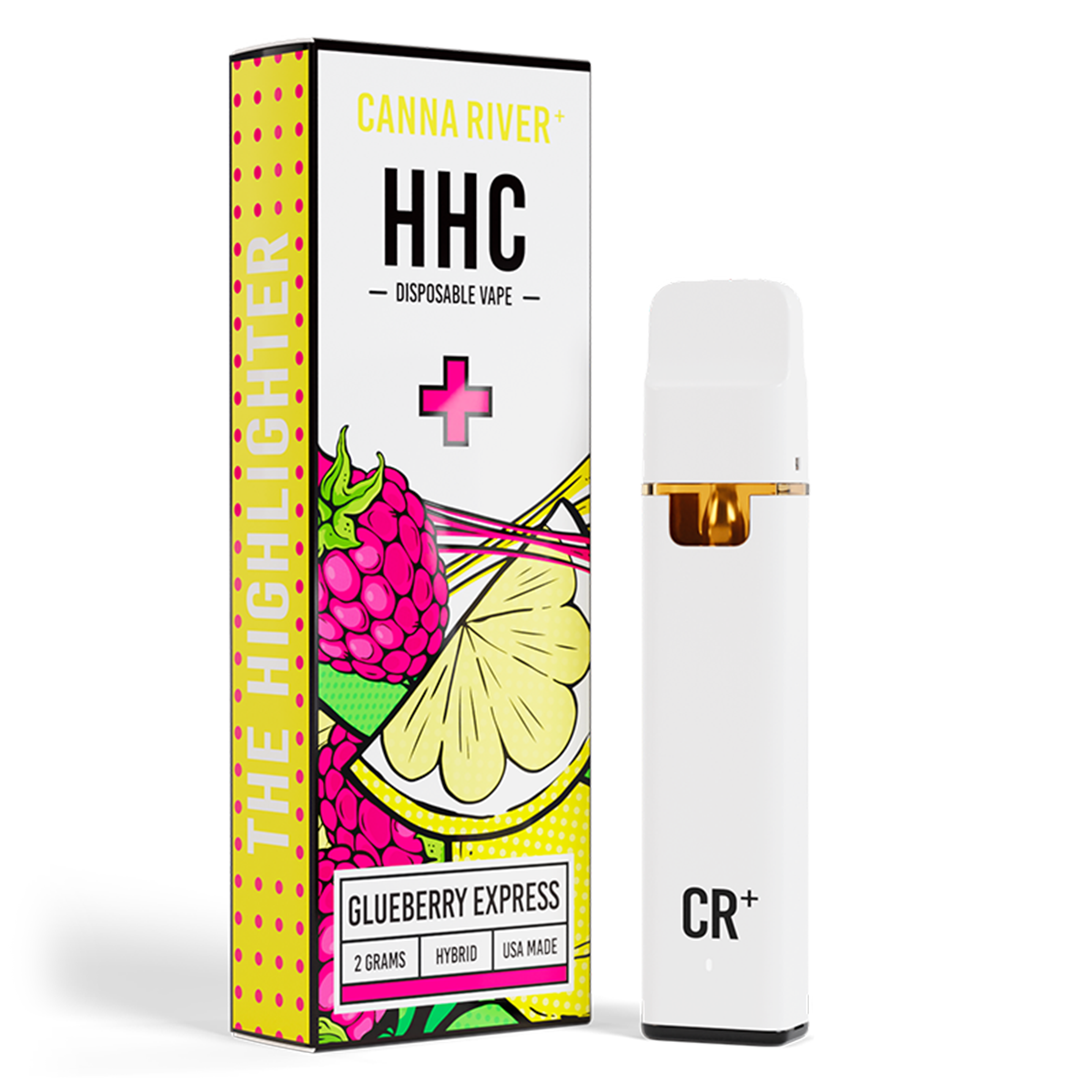 Canna River HHC Disposable Vape Pen Glueberry Express 2g - Dr.Ganja Canna River HHC Disposable Vape Pen Glueberry Express 2g - Dr.Ganja