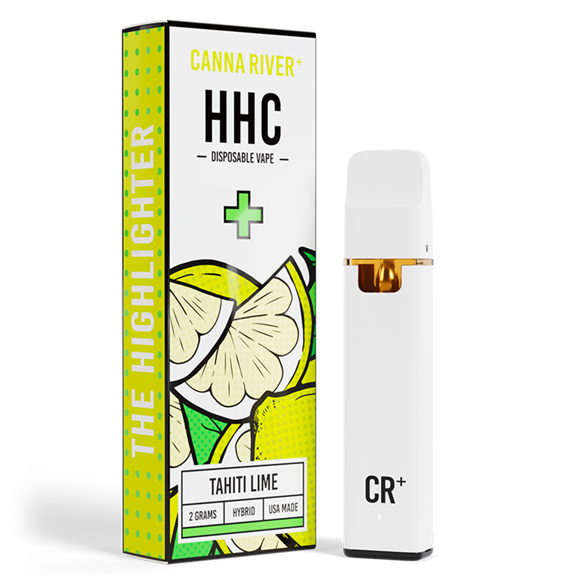 Canna River HHC Disposable Vape Pen Tahiti Lime 2g - Dr.Ganja Canna River HHC Disposable Vape Pen Tahiti Lime 2g - Dr.Ganja