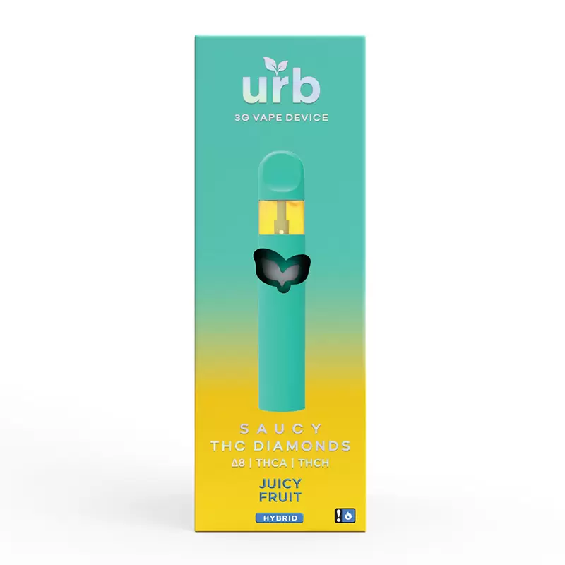 Urb Saucy Diamonds Disposable 3g - Dr.Ganja