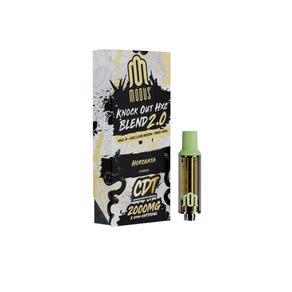 Modus HXC Knockout Blend Vape Cartridge Horchata 2g - Dr.Ganja Modus HXC Knockout Blend Vape Cartridge Horchata 2g - Dr.Ganja