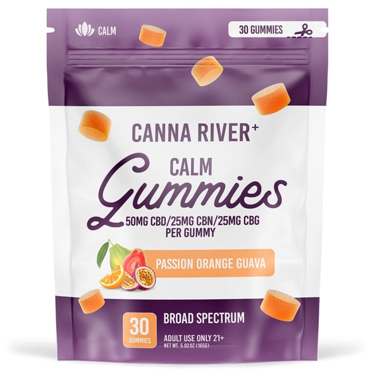 Canna River CBD, CBN & CBG Calm Gummies 3000mg 30ct - Dr.Ganja