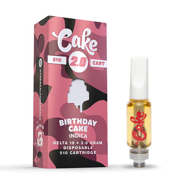 Cake Delta 10 Vape Cartridge Birthday Cake 2g - Dr.Ganja Cake Delta 10 Vape Cartridge Birthday Cake 2g - Dr.Ganja