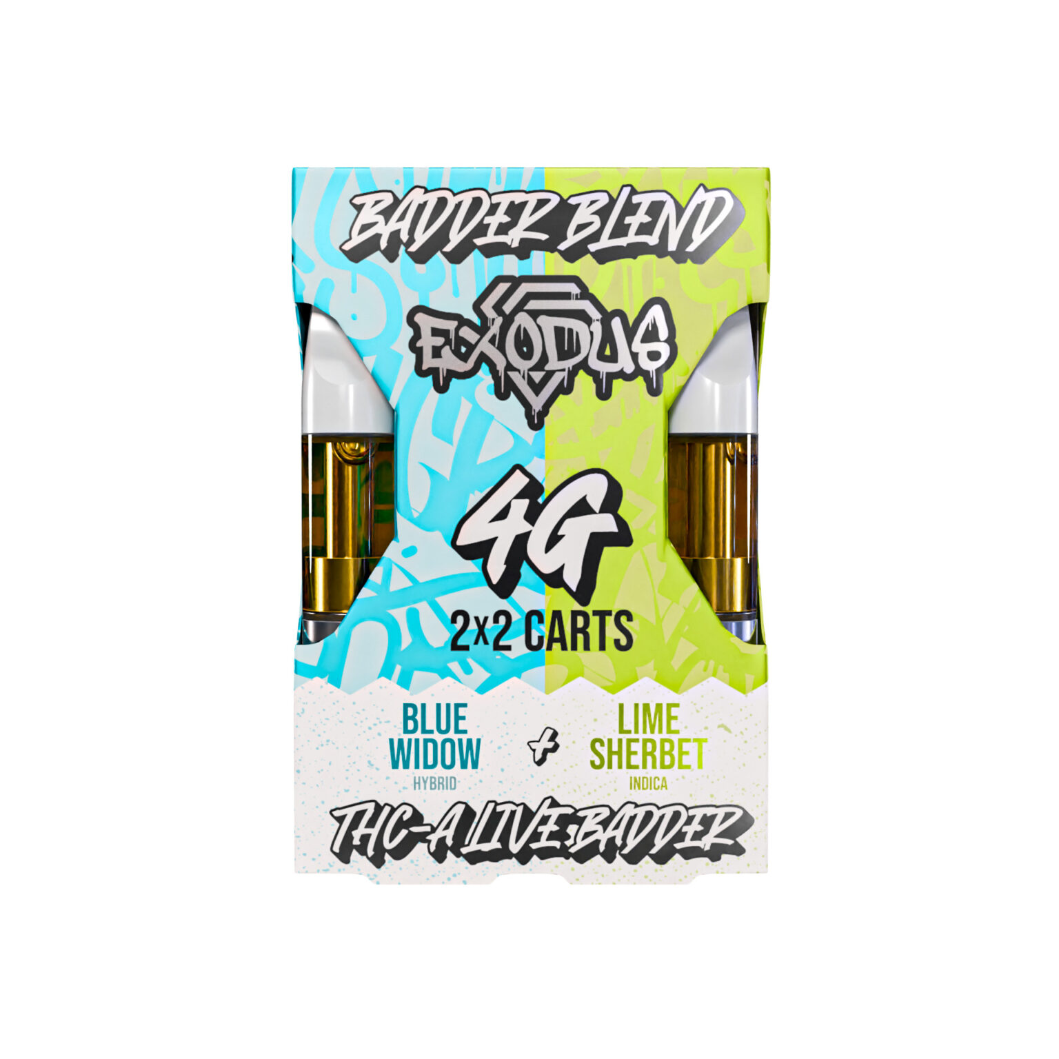 Exodus THCA, HXY9 & Delta 8 Duo Cartridge 4g - Dr.Ganja