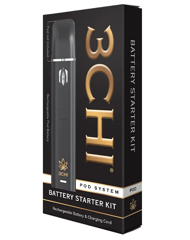 3Chi Vape Pod Battery Starter Kit - Dr.Ganja