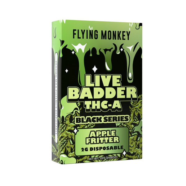 Flying Monkey Live Badder THCA Black Series Disposable 2g - Dr.Ganja
